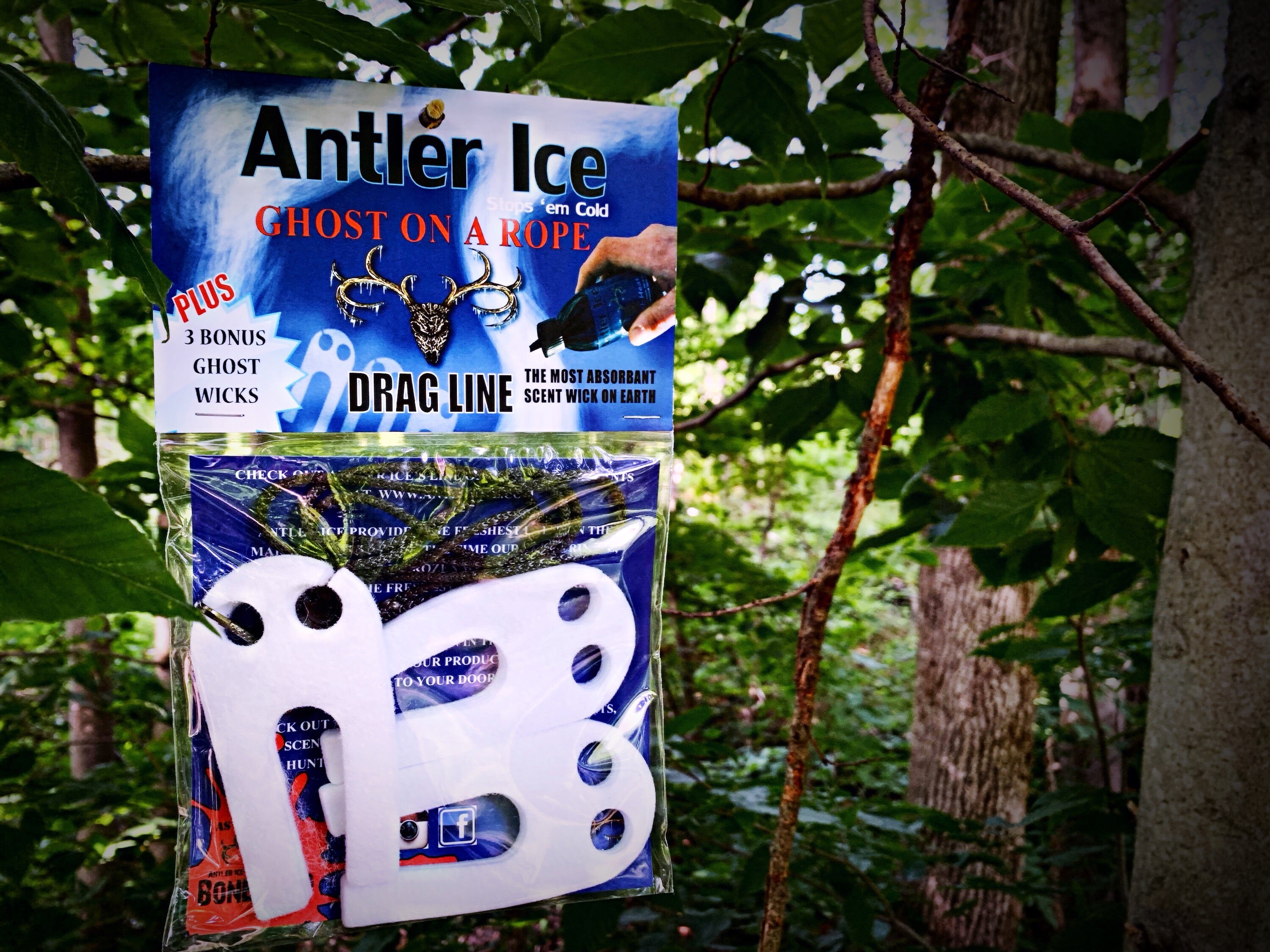 Ghost on a Rope Drag Line - Scent Drag Rope | Antler Ice